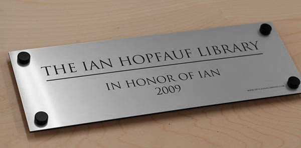 Custom Engraved Signs | Sign Stand Offs