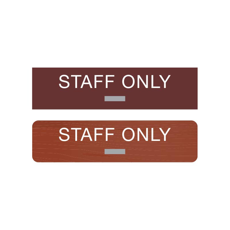 Employees Only & Staff Only Signs - Office Sign Company