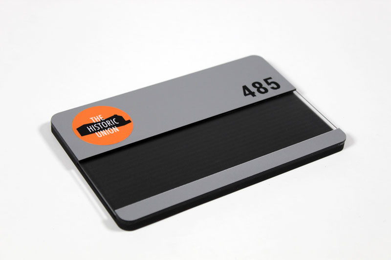 Window Insert Office Signs | Employee Name Signs | Replaceable Insert Signs