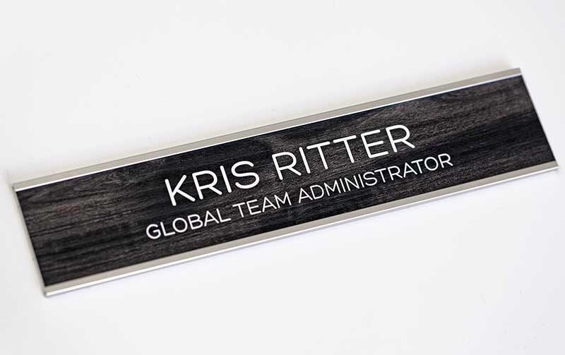 Changeable Name Plate Signs