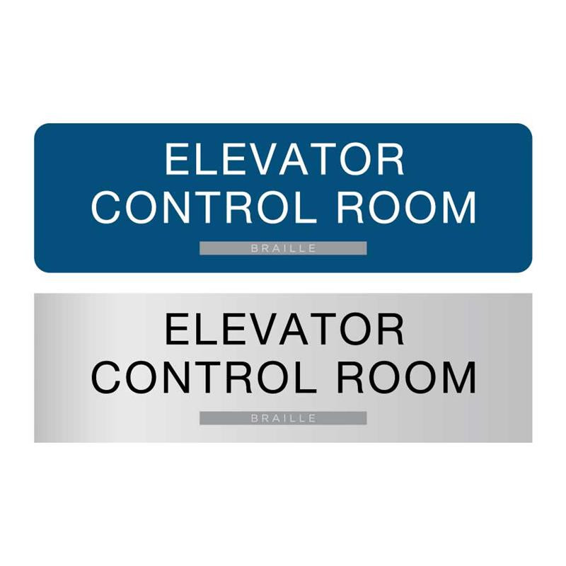 Elevator ADA Signs - ADA Compliant Braille Signage