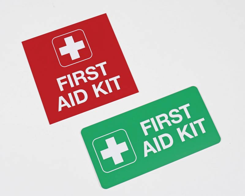First Aid Safety Signs | Laser Engraved Safety Signs