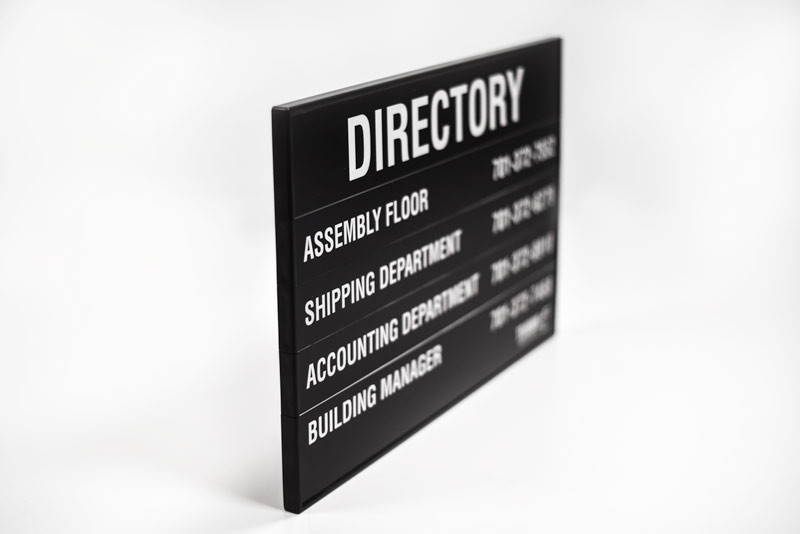 Accounting Department Sign