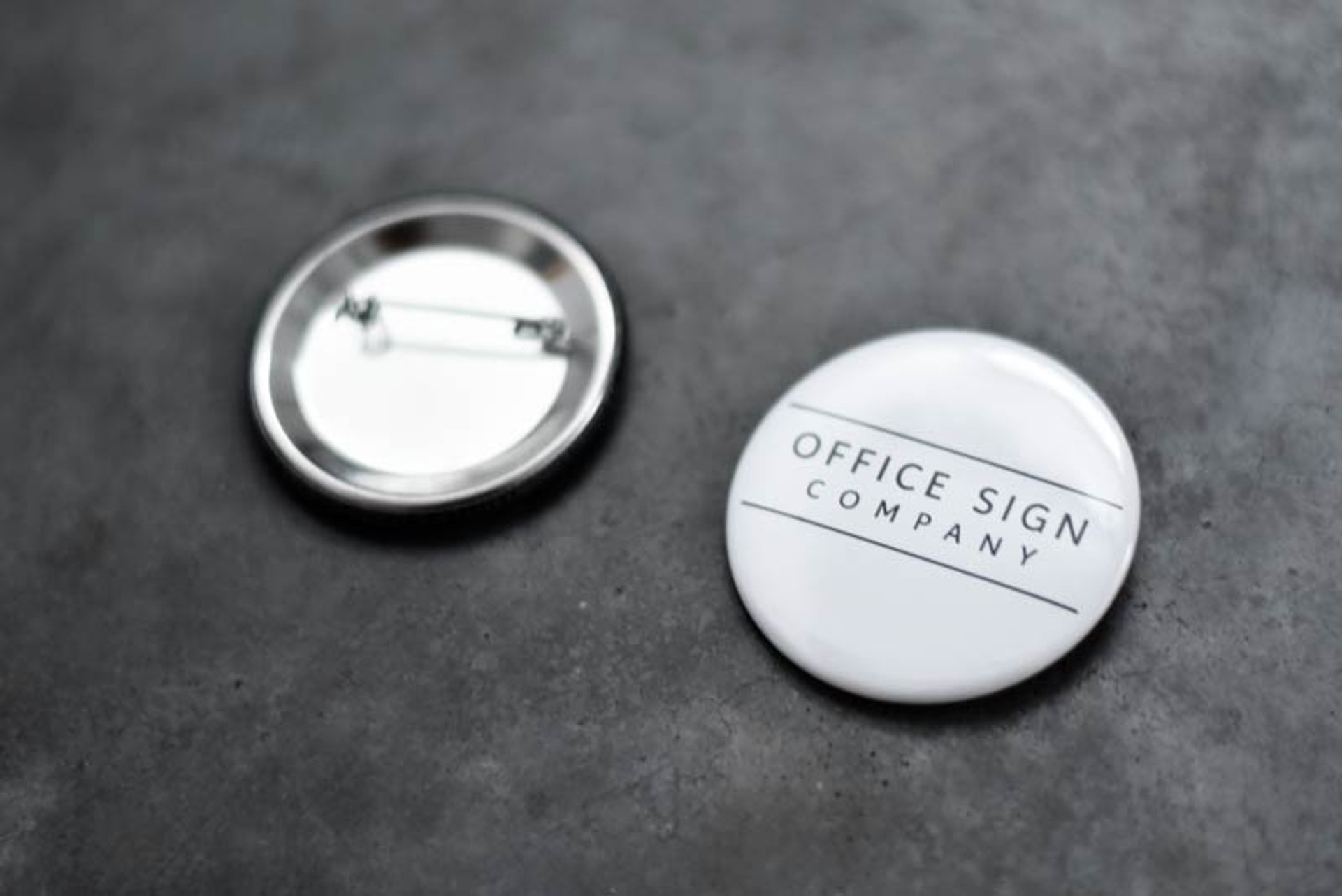 Custom Buttons Pinback