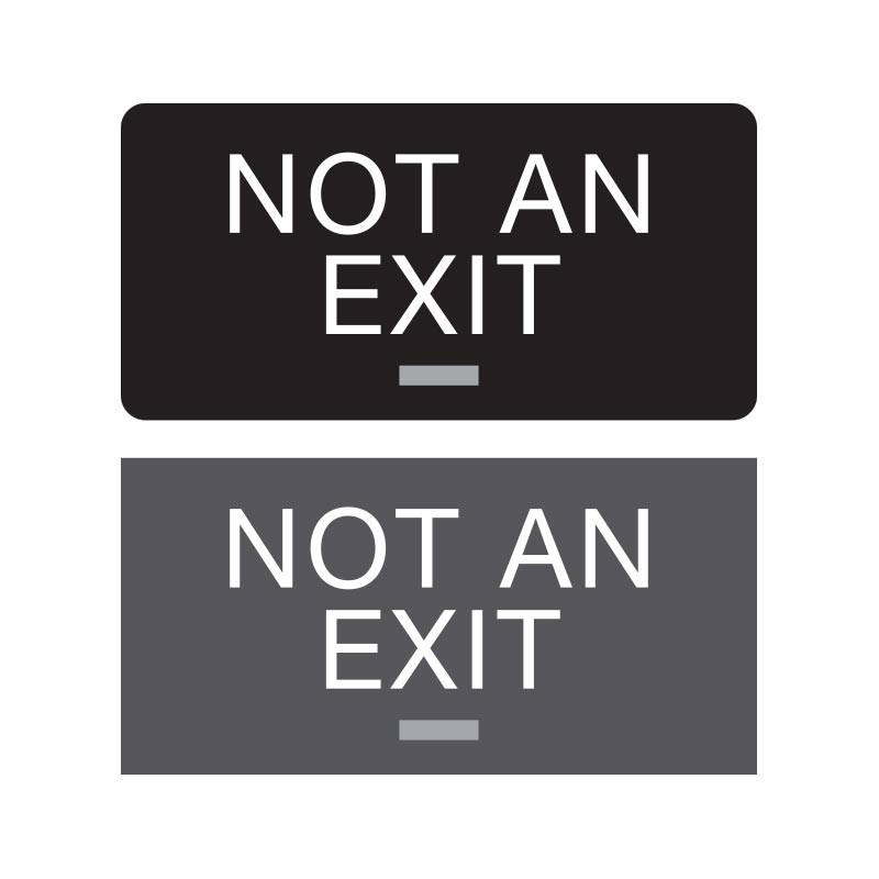 Exit Door Signs | Safety Signs