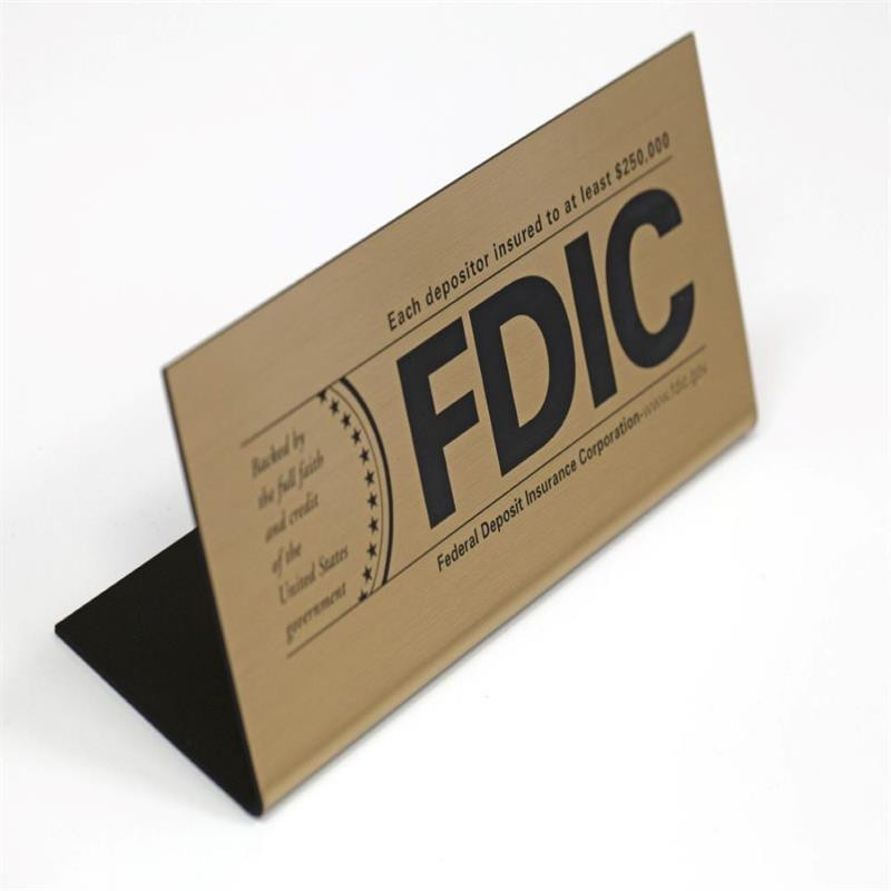 Member FDIC Sign