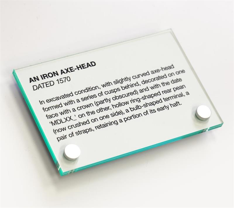 Museum and Painting Name Placards