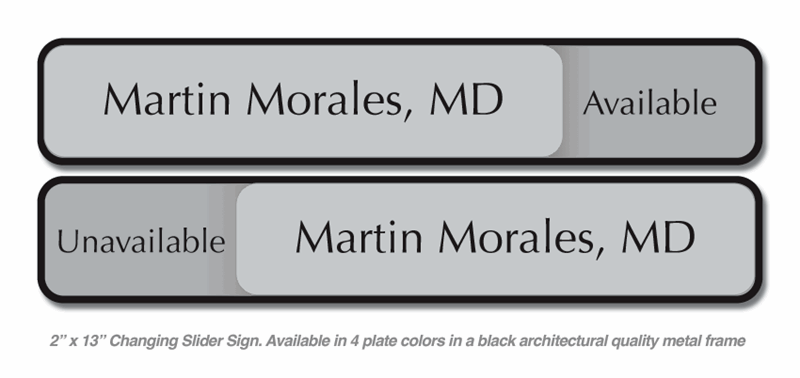 Sliding Message Replacement Inserts