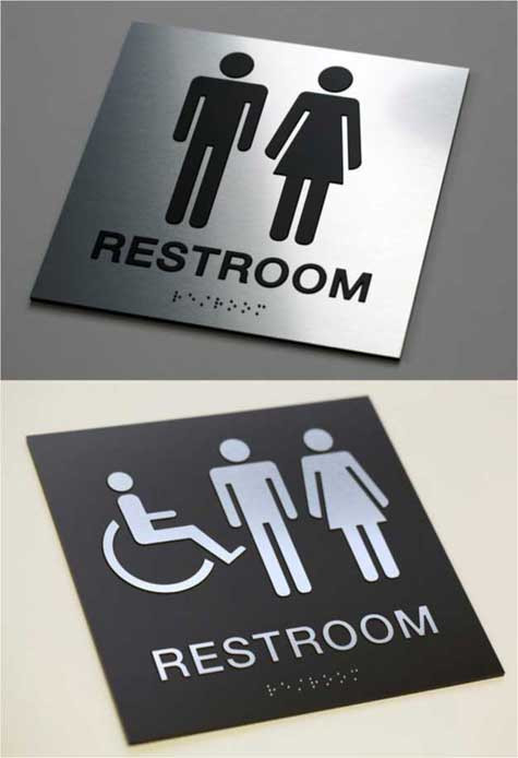 Restroom Signs & Bathroom Signs