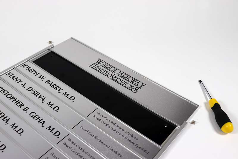 Outdoor Directory Sign | Exterior Directory