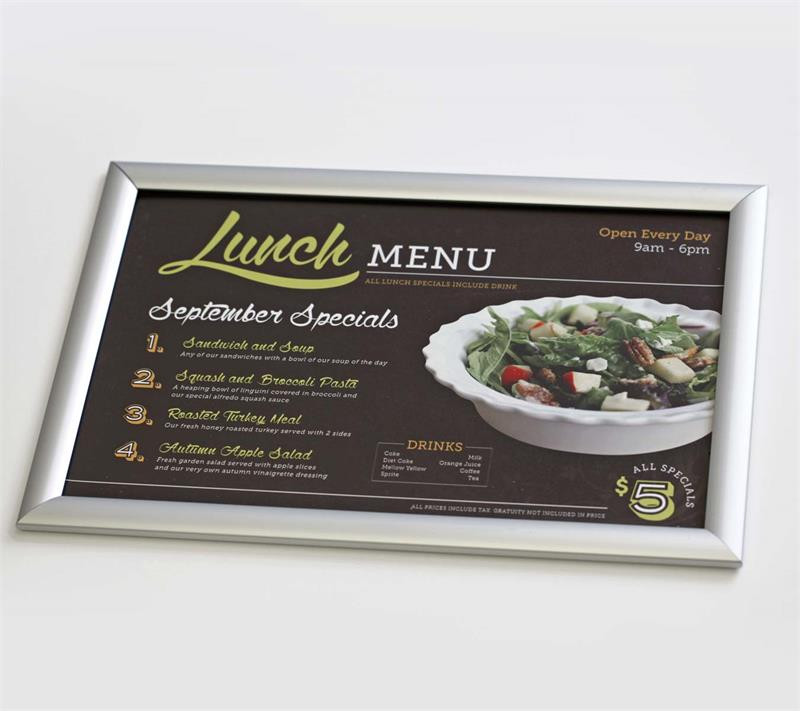 Snap Open Frames with Lens | Aluminum Trappa Frames