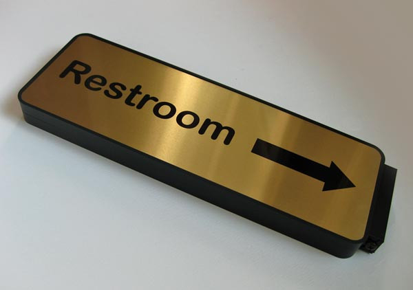 2-Sided Door Flag Signs | Hallway & Corridor Directional Signage | Flag ...