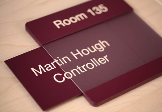 Braille Room Number Signs | Door Signs with Windows | Room Number ...