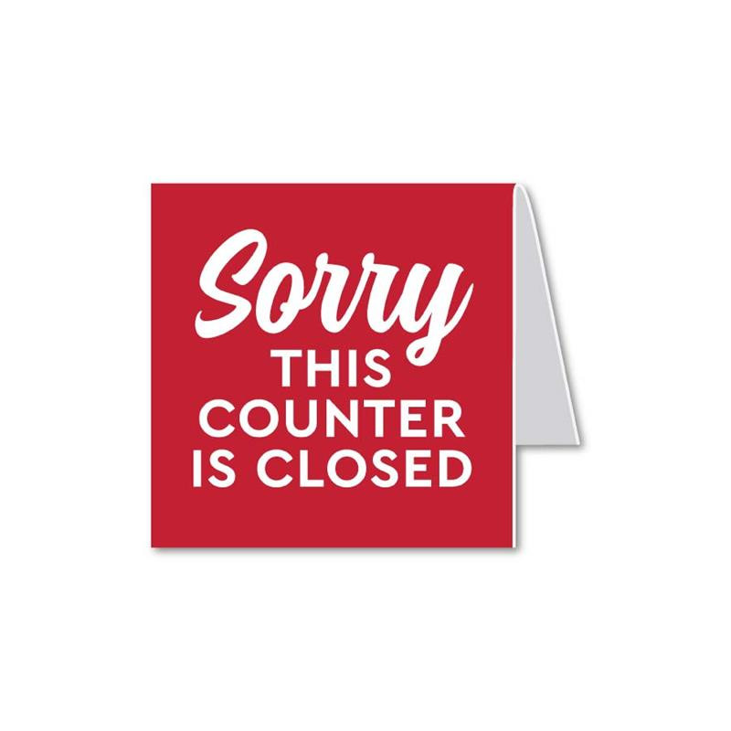 Custom Desk, Table Top & Countertop Signs | Office Sign Company - Page 2