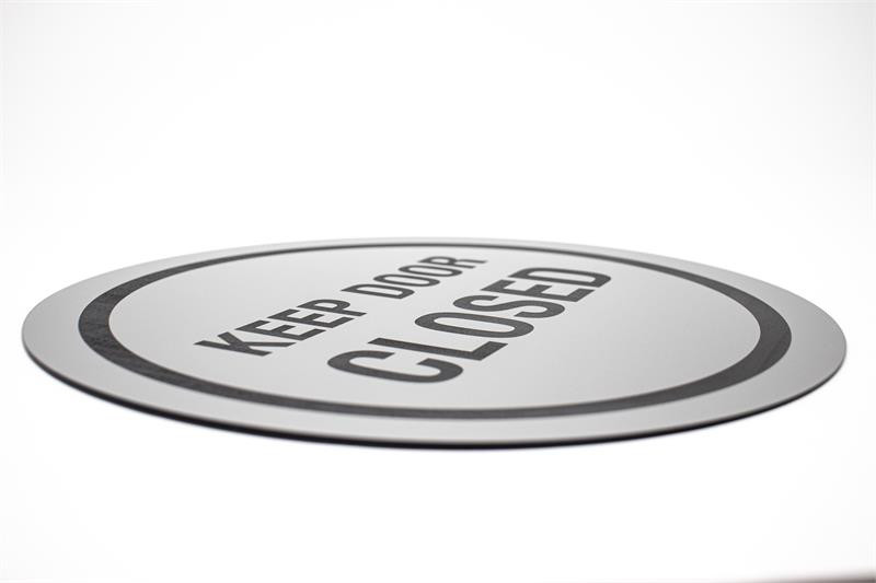 Keep Door Closed | Office Door Signs