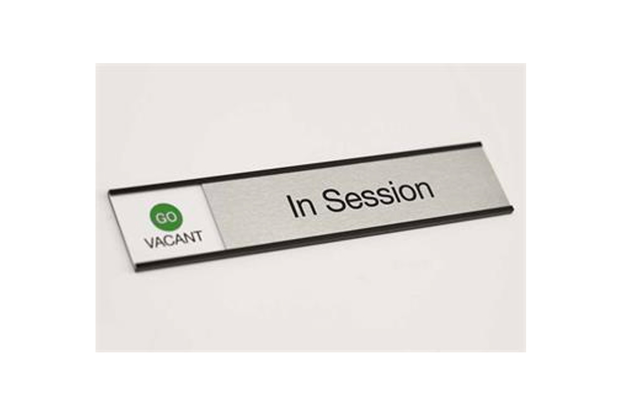 In Session Slider Sign | Sliding Availability Sign