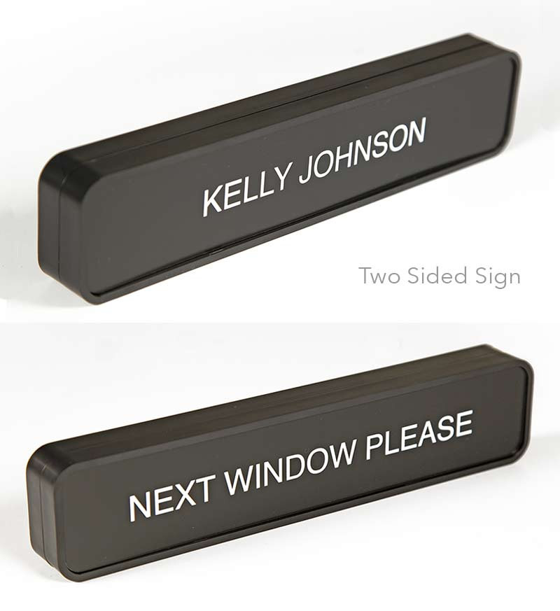 Bank Teller Signs | Cashiers Sign | Next Window Please