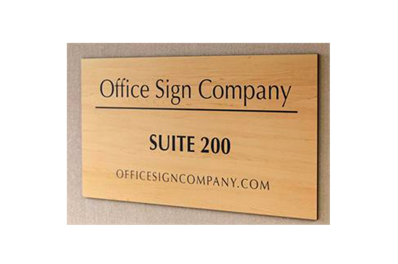 Office Suite Room Signs