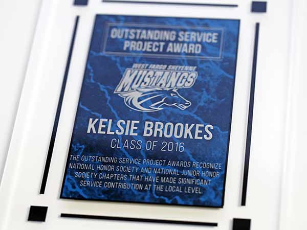 Marble Award Plaque | Polished Acrylic Award Plaques