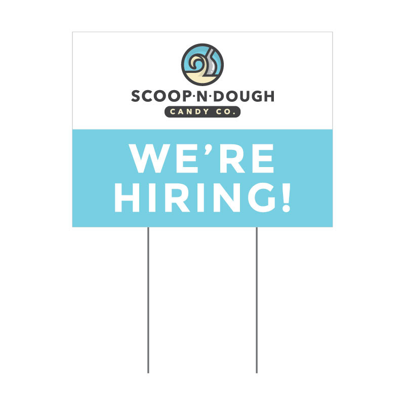 Now Hiring Signs - Hiring Signs for Outdoors