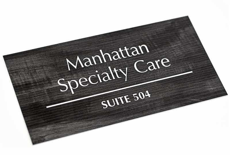 Custom Wood Office Signs | Interior Office Signs