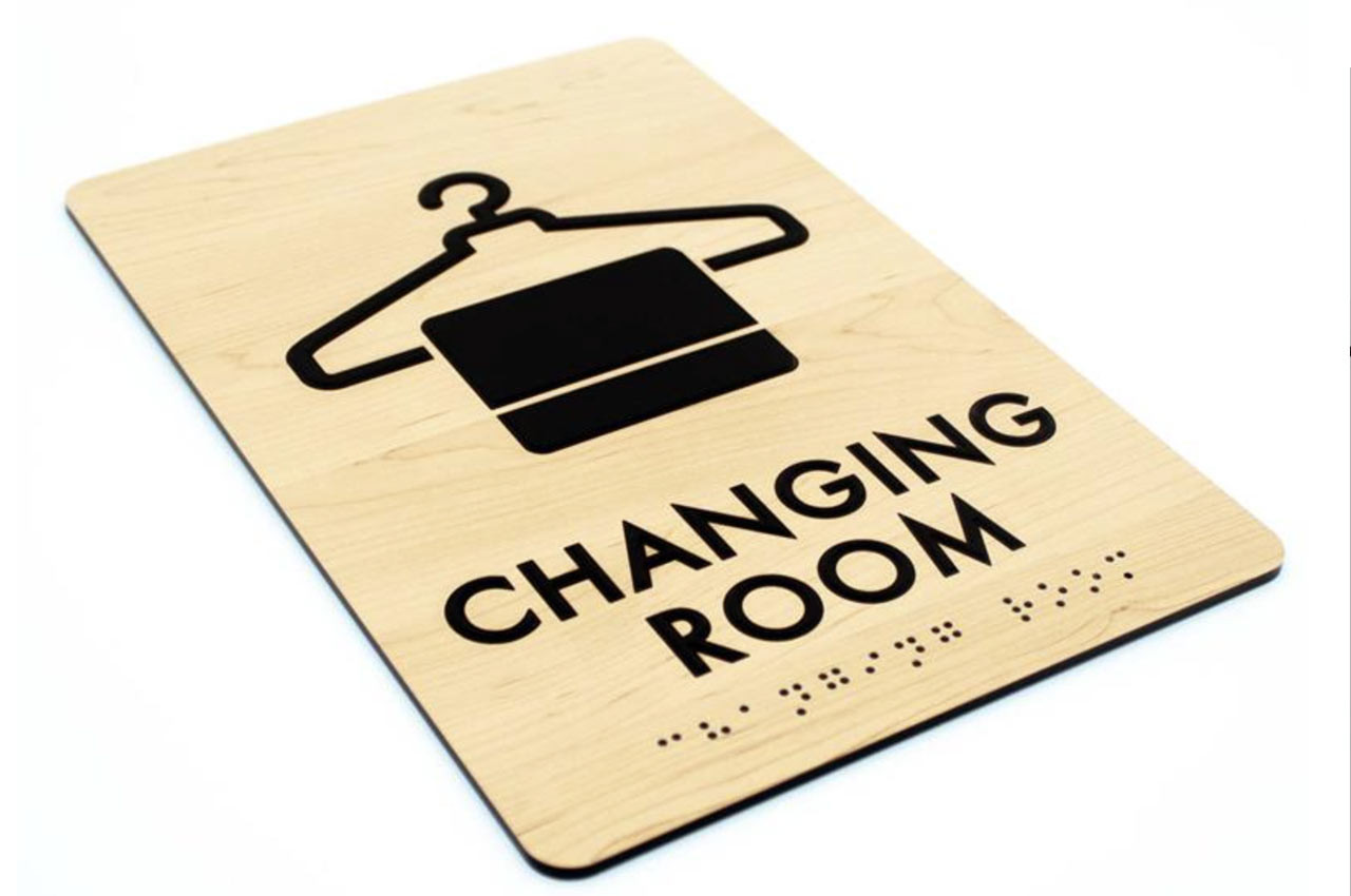Changing Room Signs | Office Sign Company