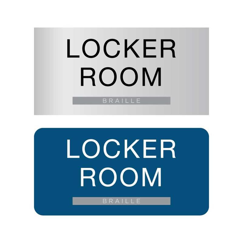 Locker Room Signs | Office Sign Company