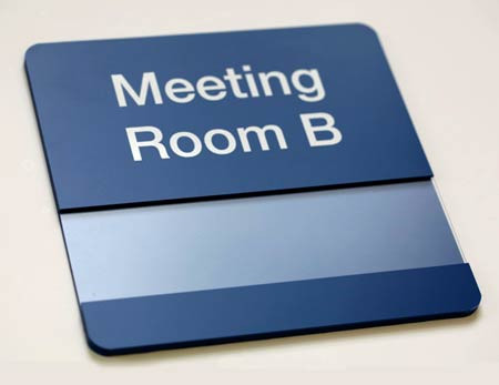 Insert Signs | Changeable Insert Office Signs | Teachers Name Signs