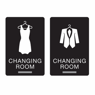 Changing Room Signs | Office Sign Company