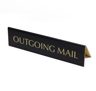 Incoming & Outgoing Mail Signs | Shipping Signs