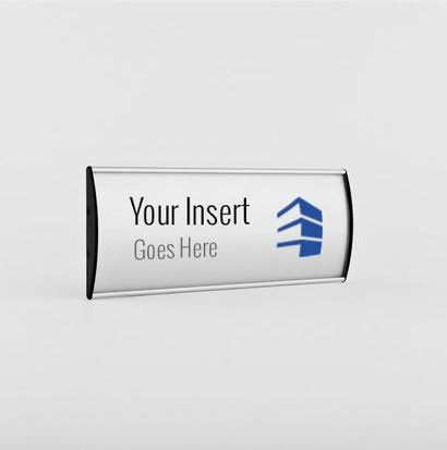 Curved Projecting Sign Inserts | Curved Sign Frames with Lens | Curved ...