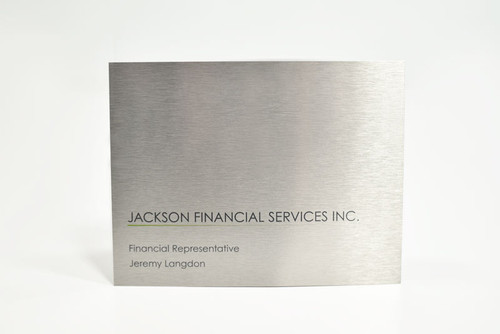 Full Color Metal Inserts for Curved Signs | Metal Replacement Inserts