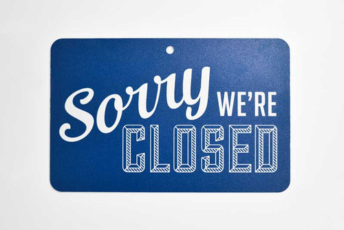 Open Closed Signs in Full Color | Open Closed Signs