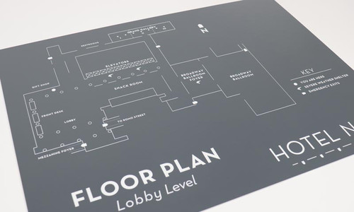 Floor Plan Signs | Durable Evacuation Map Signs