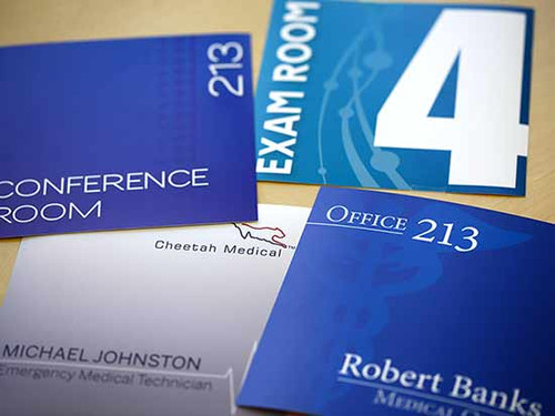 Full Color Sign Inserts for Flat Interchangeable Signs