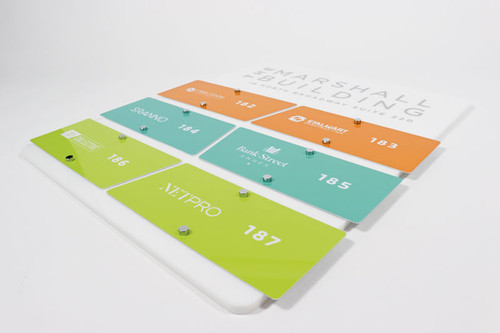 Exterior Directory | Outdoor Durable Directory Sign