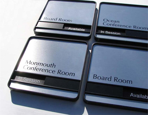 Conference Room Signs | Sliding Availability Office Signs | Room Signs