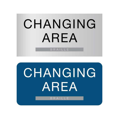 Premium ADA Changing Area Signs | Braille Changing Area Sign