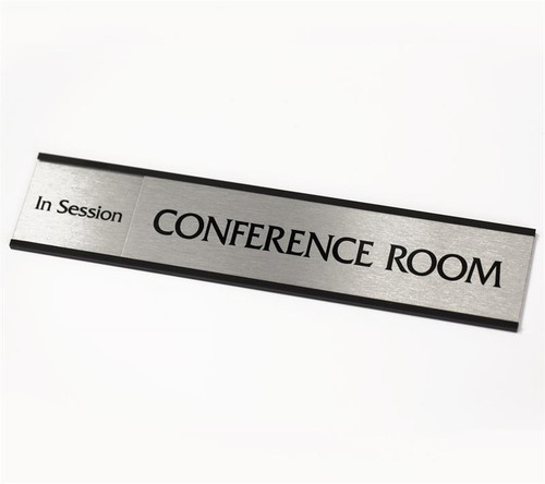 In-Out Sliding Office Signs & Conference Room Door Signs