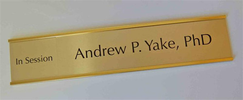 In-Out Sliding Office Signs & Conference Room Door Signs