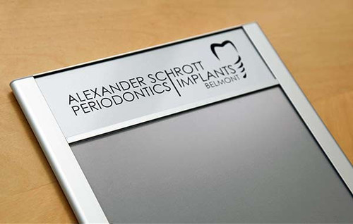 Changeable Insert Room Sign | Changing Message Conference Room signs ...