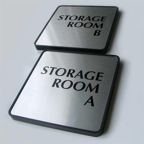 9" x 9" Plastic Frames | Frames for Office Signs