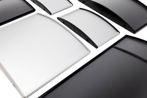 Curved Signs - Interchangeable Signs, Economical Curved Office Signs