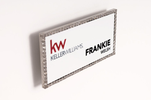 Rhinestone Bling Name Badges