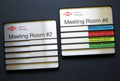 Conference room signs | Sliding meeting room signs | In Session Office ...