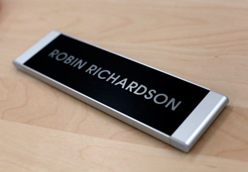 Wall Signs with Removable Lens | Door Signs with Custom Insert
