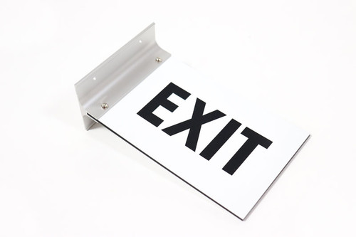 Exit Sign - Double Sided | Wayfinding Exit Sign