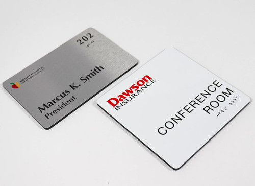 Printed Braille Signs | Metal ADA Signs