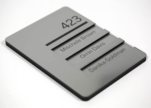 Engraved Insert Channel Signs | Engraved Window Signs with ...