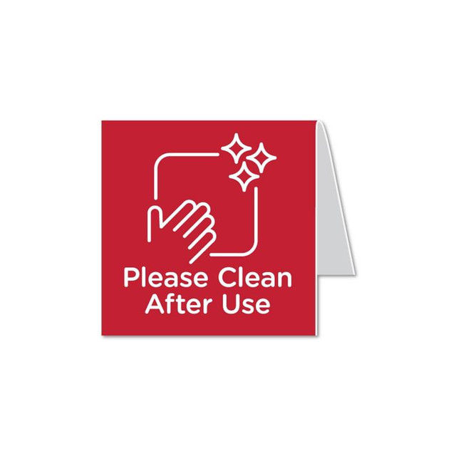 Please Clean After Use Sign